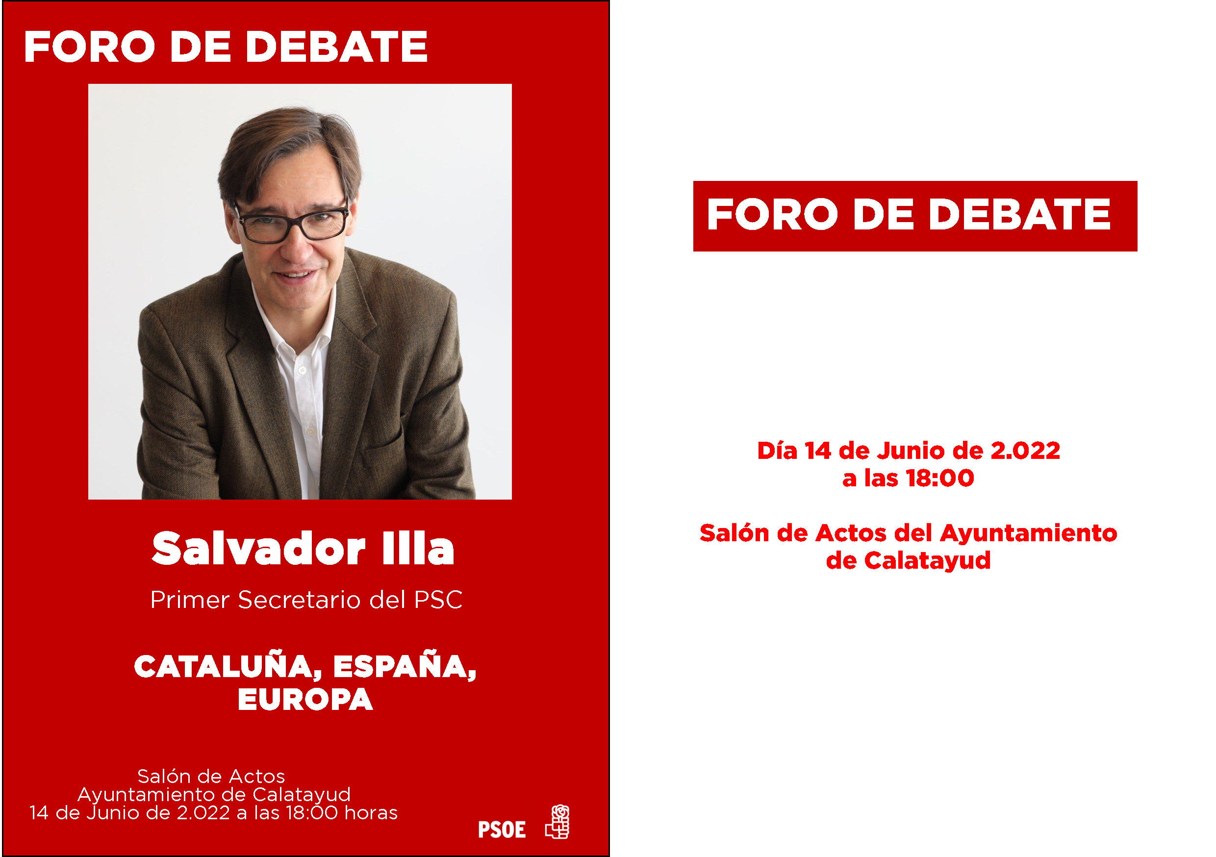 Foro de Debate en Directo – PSOE Calatayud